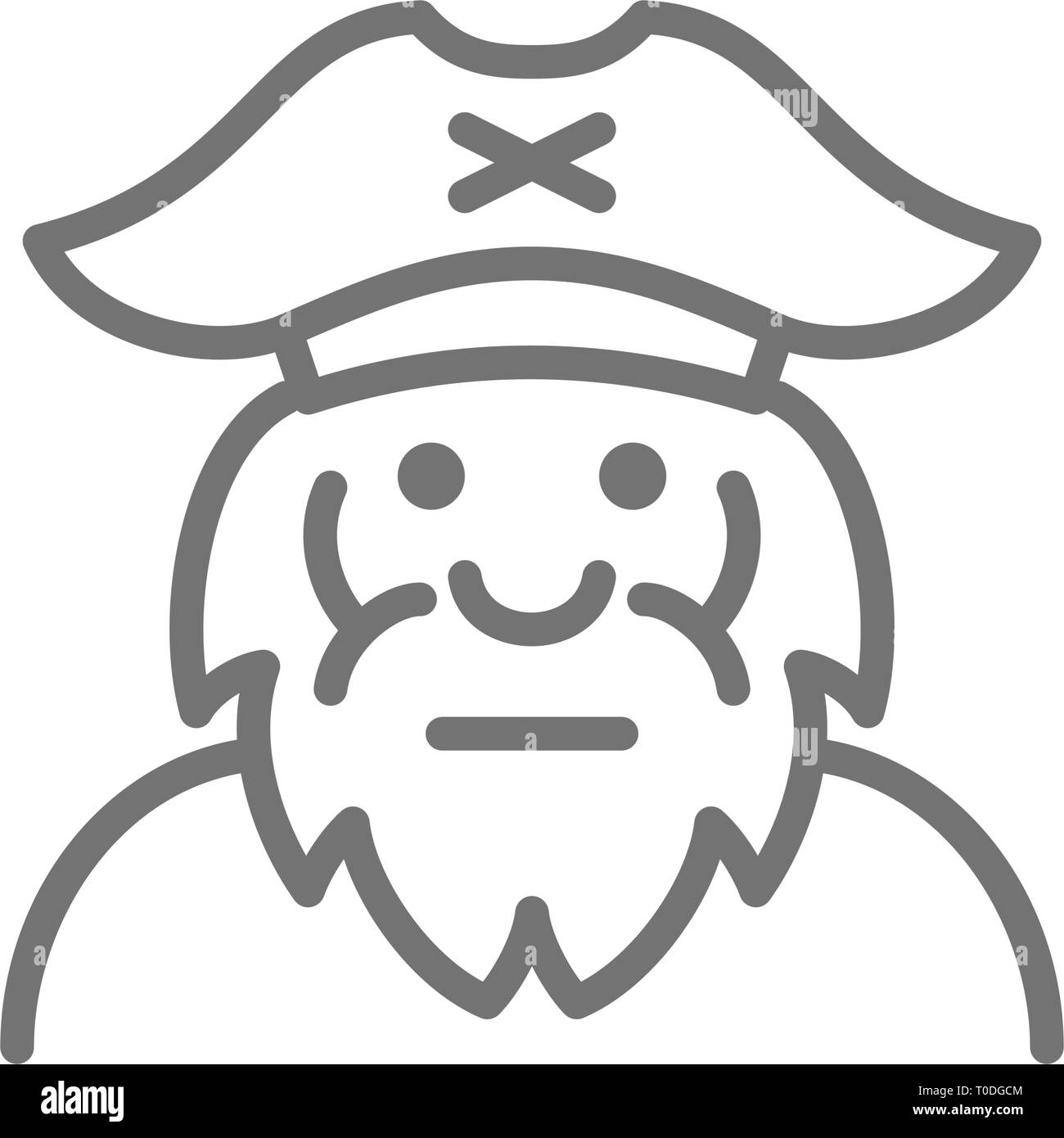 Pirate Head Clip Art Black And White