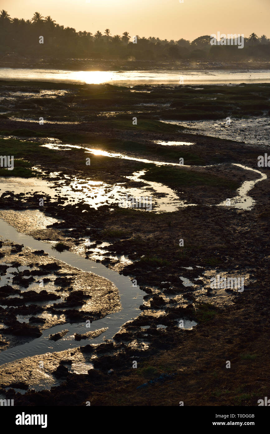 Auranga River, Lilapore, Valsad, Gujarat, India, Asia Stock Photo - Alamy