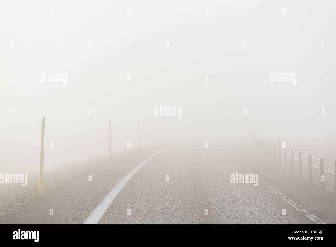 Delicate beige background for pasting text. Road in Iceland. Beautiful ...