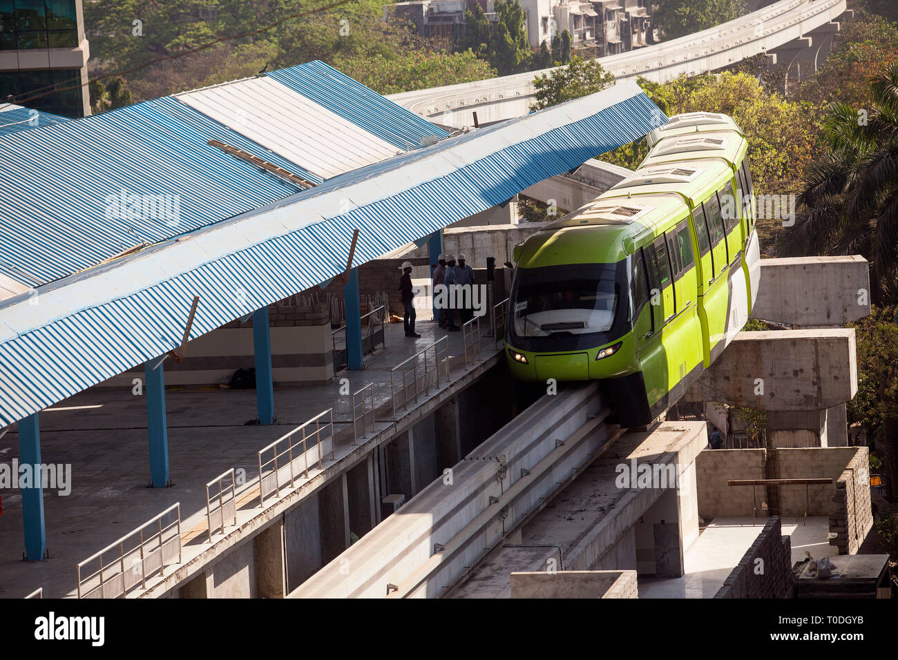 Monorail, Chembur, Mumbai, Maharashtra, India, Asia Stock Photo - Alamy