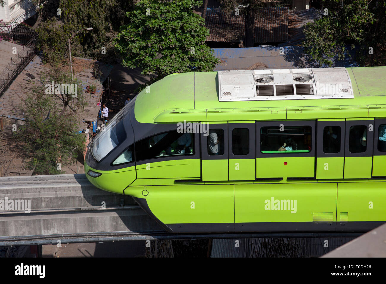 Monorail, Chembur, Mumbai, Maharashtra, India, Asia Stock Photo - Alamy