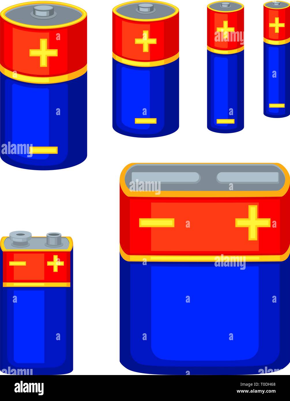 Cartoon battery hi-res stock photography and images - Alamy