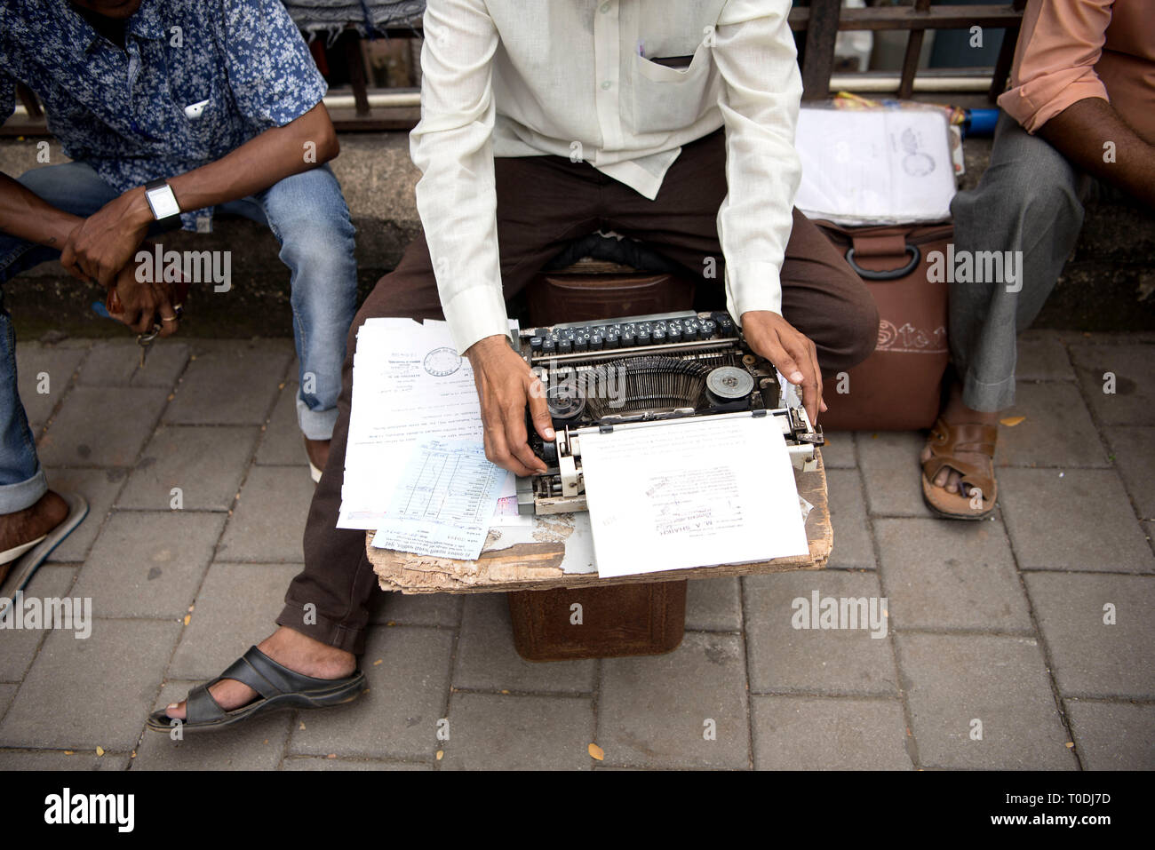 Typist Male Typist High Resolution Stock Photography and Images - Alamy