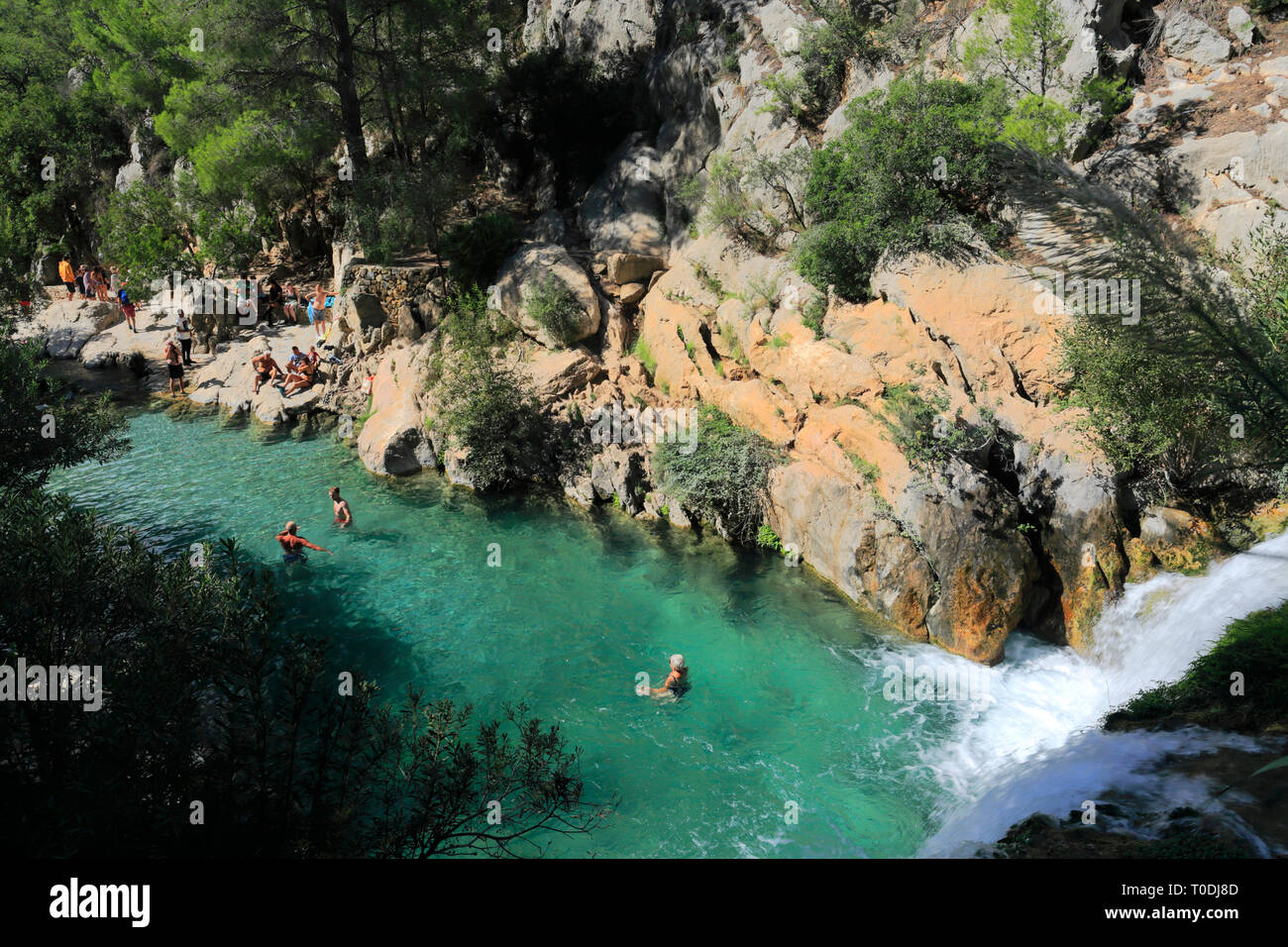 Costa Blanca Algar Waterfalls High Resolution Stock Photography and ...