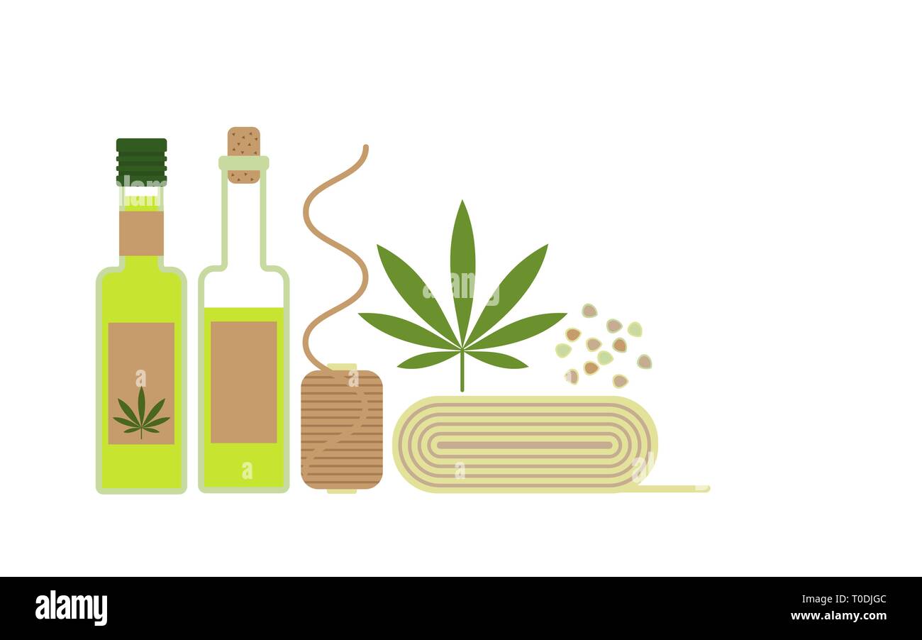 Hemp cloth Stock Vector Images - Alamy