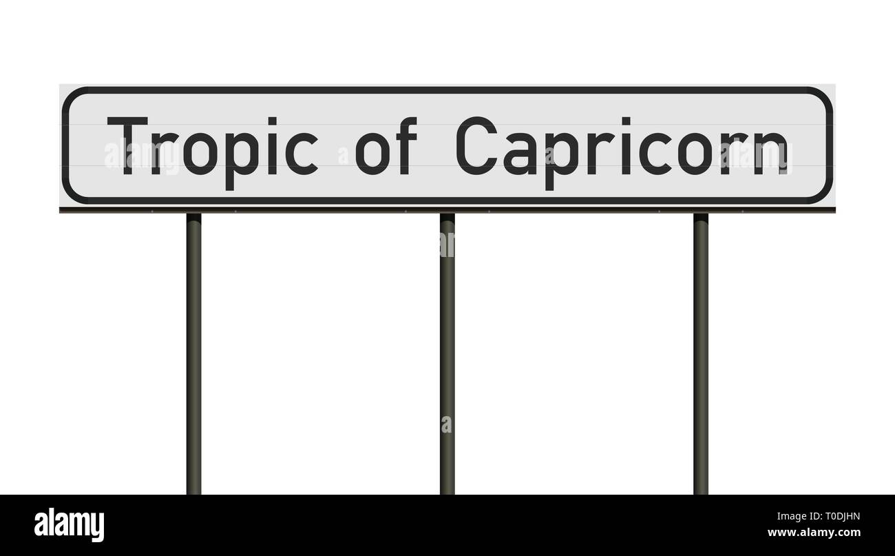 Tropic of the capricorn Stock Vector Images - Alamy