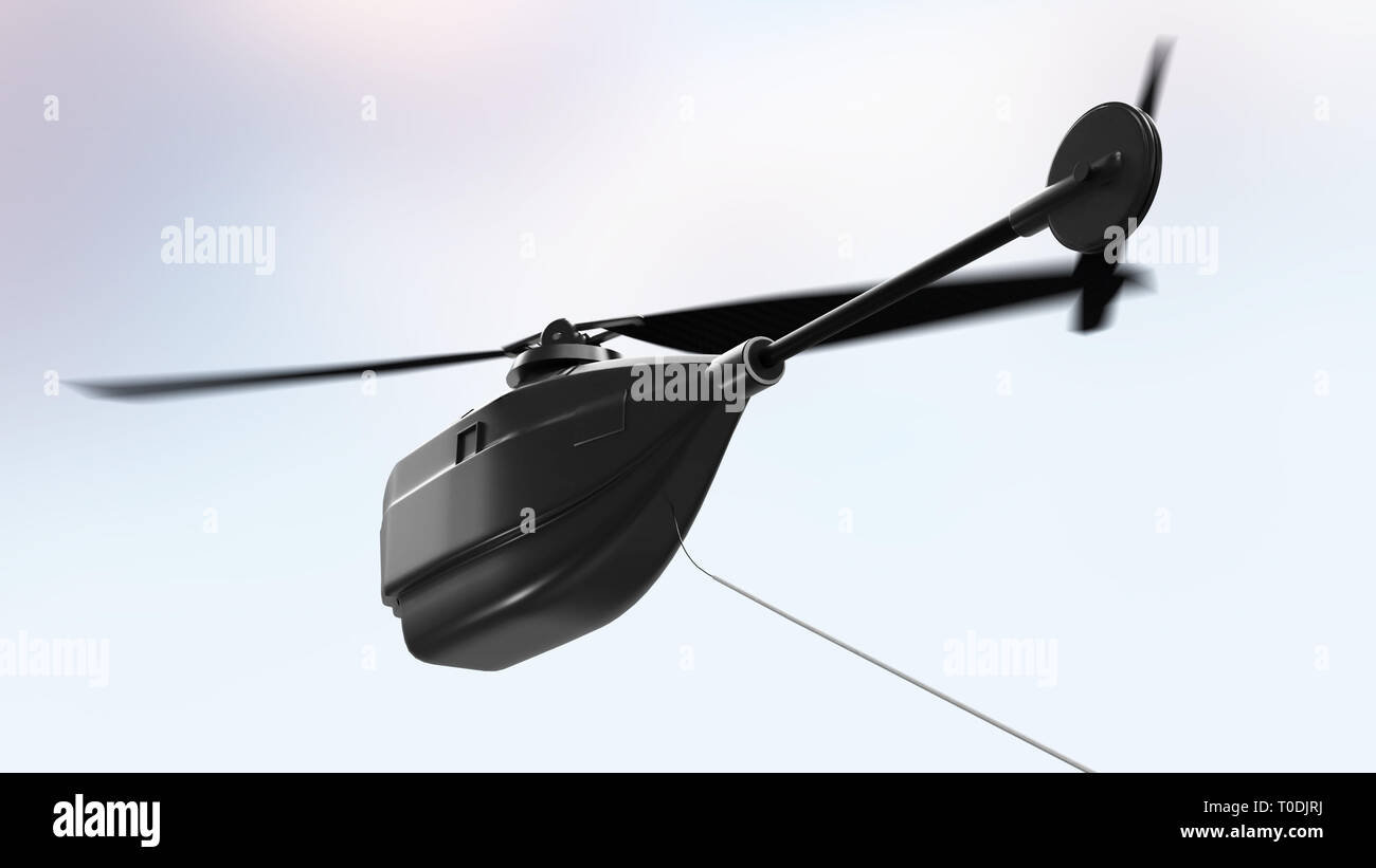 futuristic UAV drone for military for reconnaissance and defense Stock ...