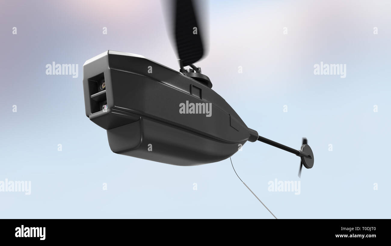 futuristic UAV drone for military for reconnaissance and defense Stock ...