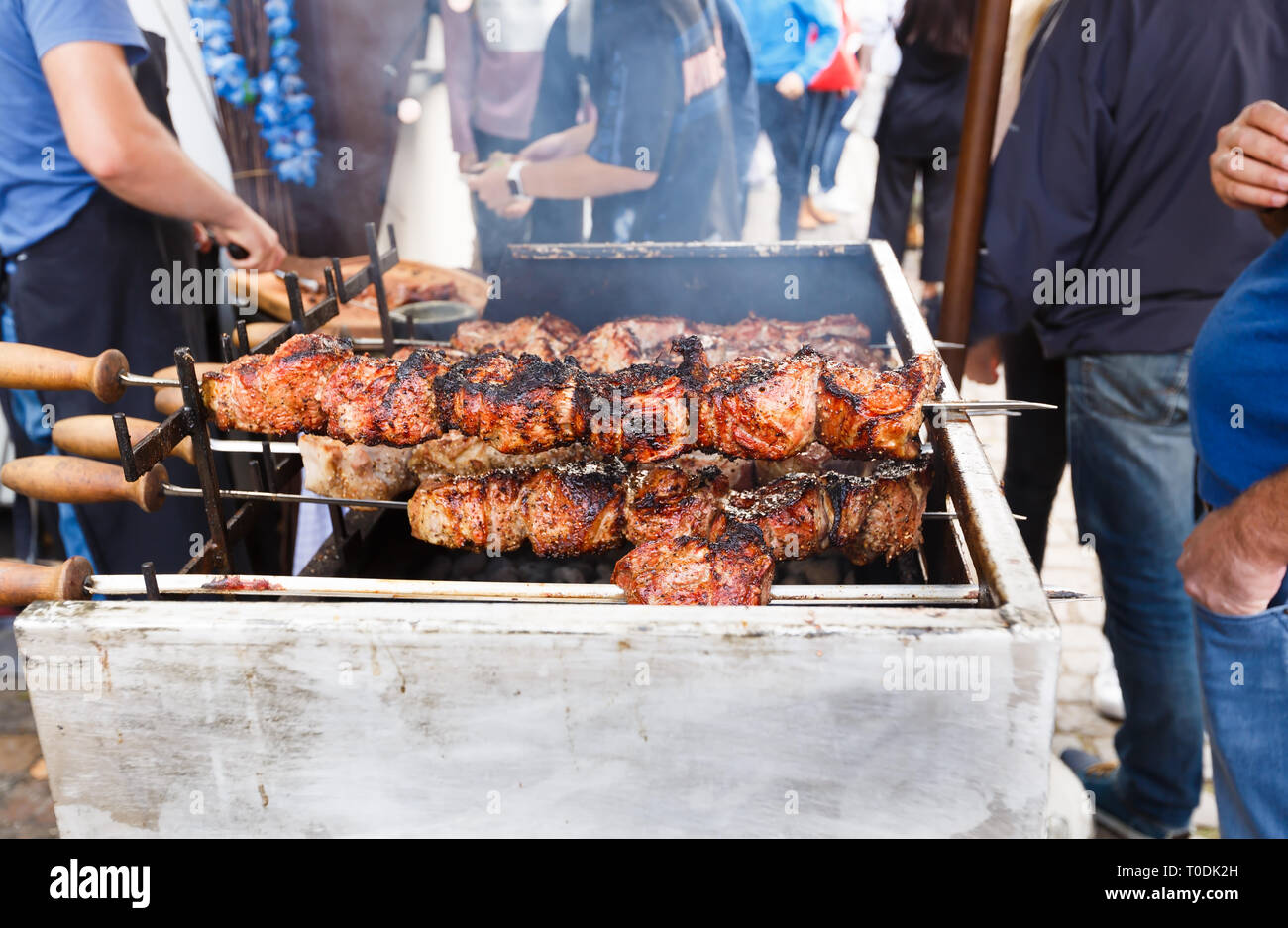 Open air barbecue hi-res stock photography and images - Alamy
