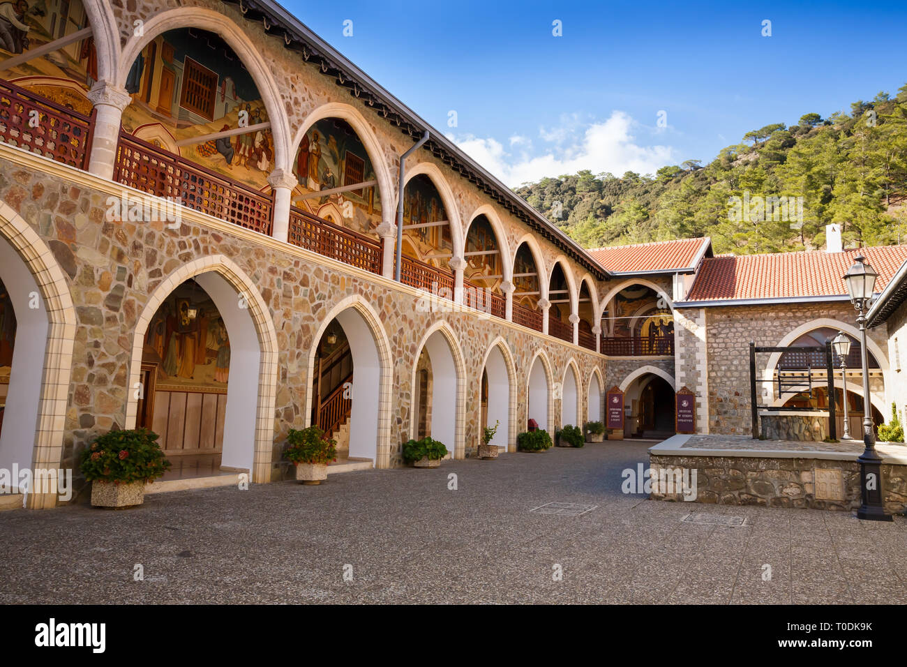 The holy monastery of the virgin of kykkos hi-res stock photography and ...