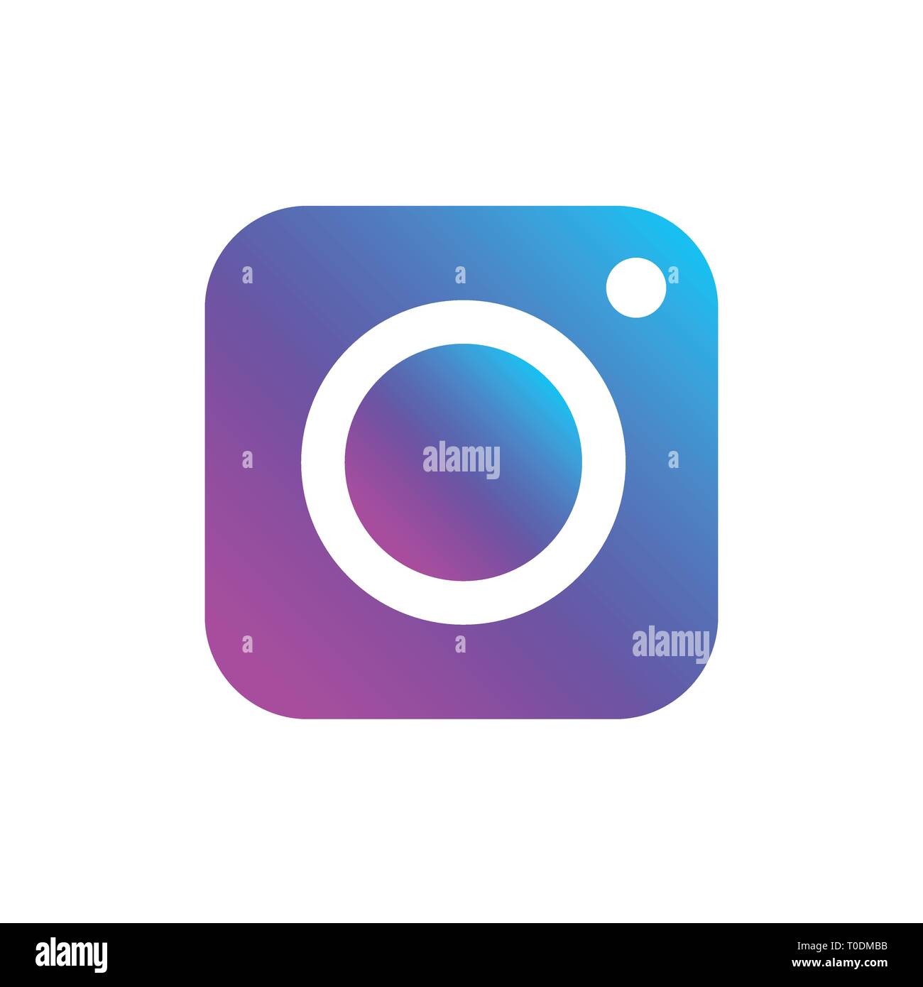 Colorful vector image of icon photo digital camera on white background ...