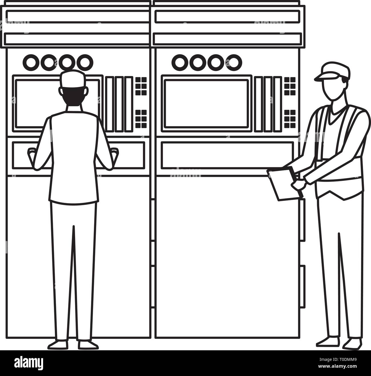 industry manufacturing cartoon Stock Vector Image & Art - Alamy