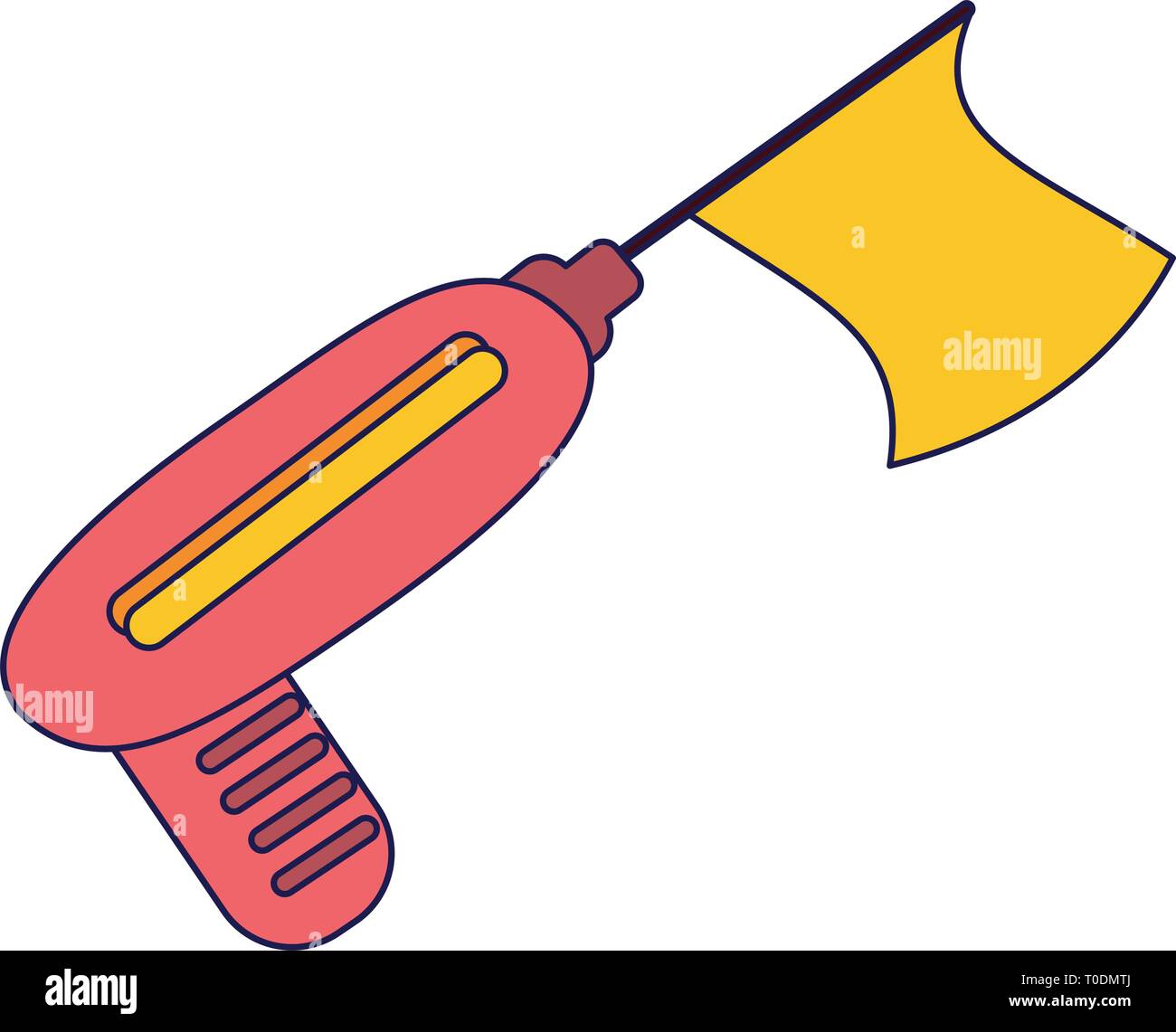 The joker gun Stock Vector Images - Alamy