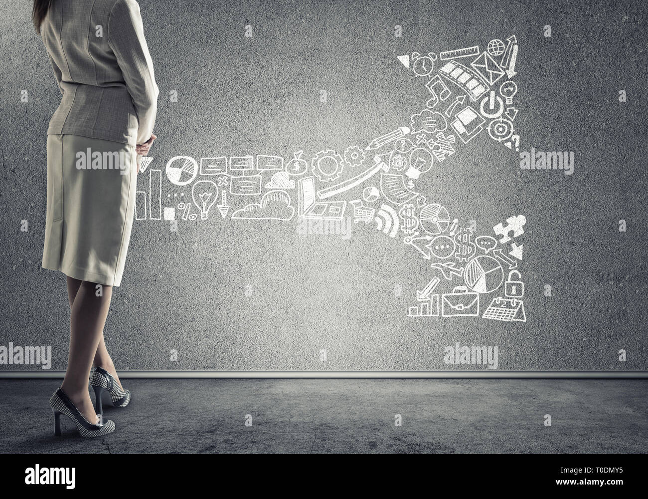 Business growth and progress concept Stock Photo - Alamy
