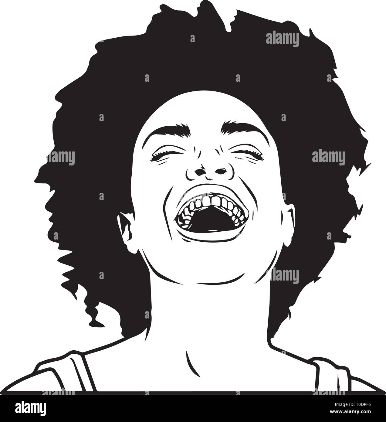 Afro Woman SVG Nubian Beautiful Classy Lady make Up Model Melanin ...