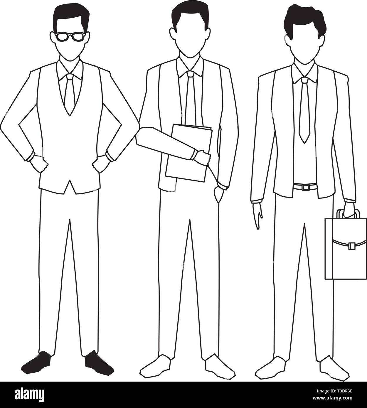 executive business cartoon Stock Vector Image & Art - Alamy