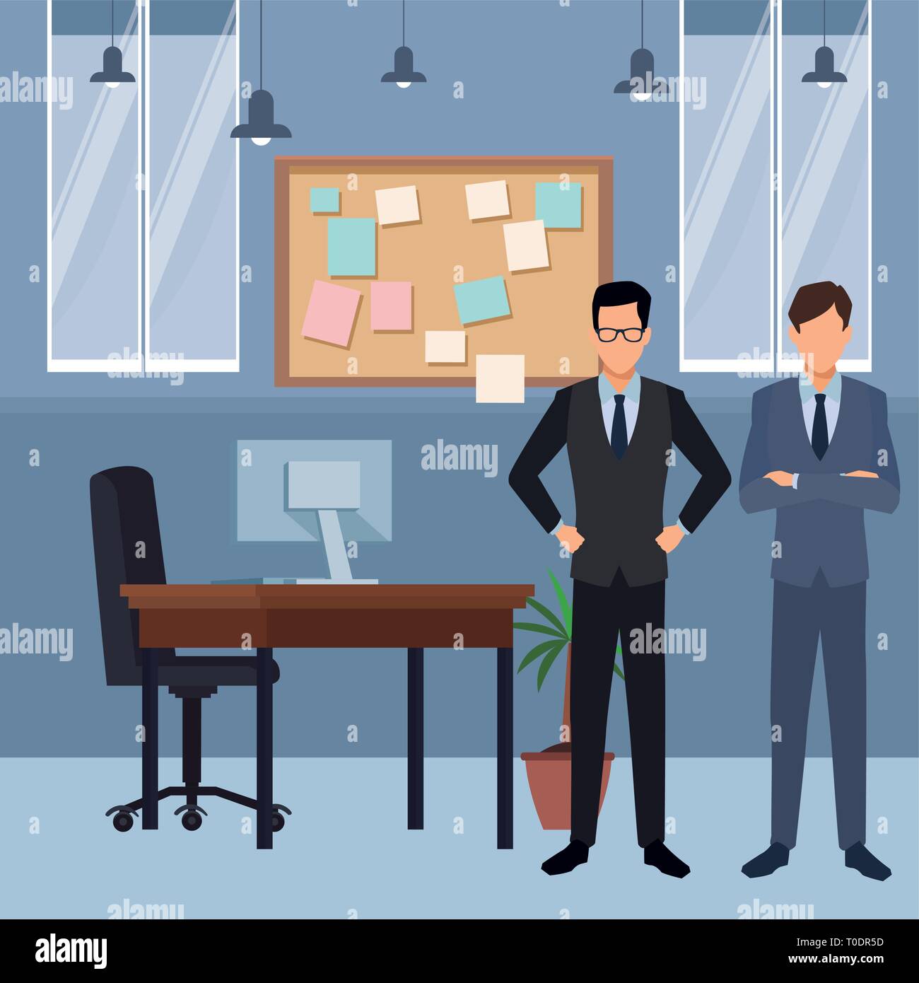 executive business cartoon Stock Vector Image & Art - Alamy