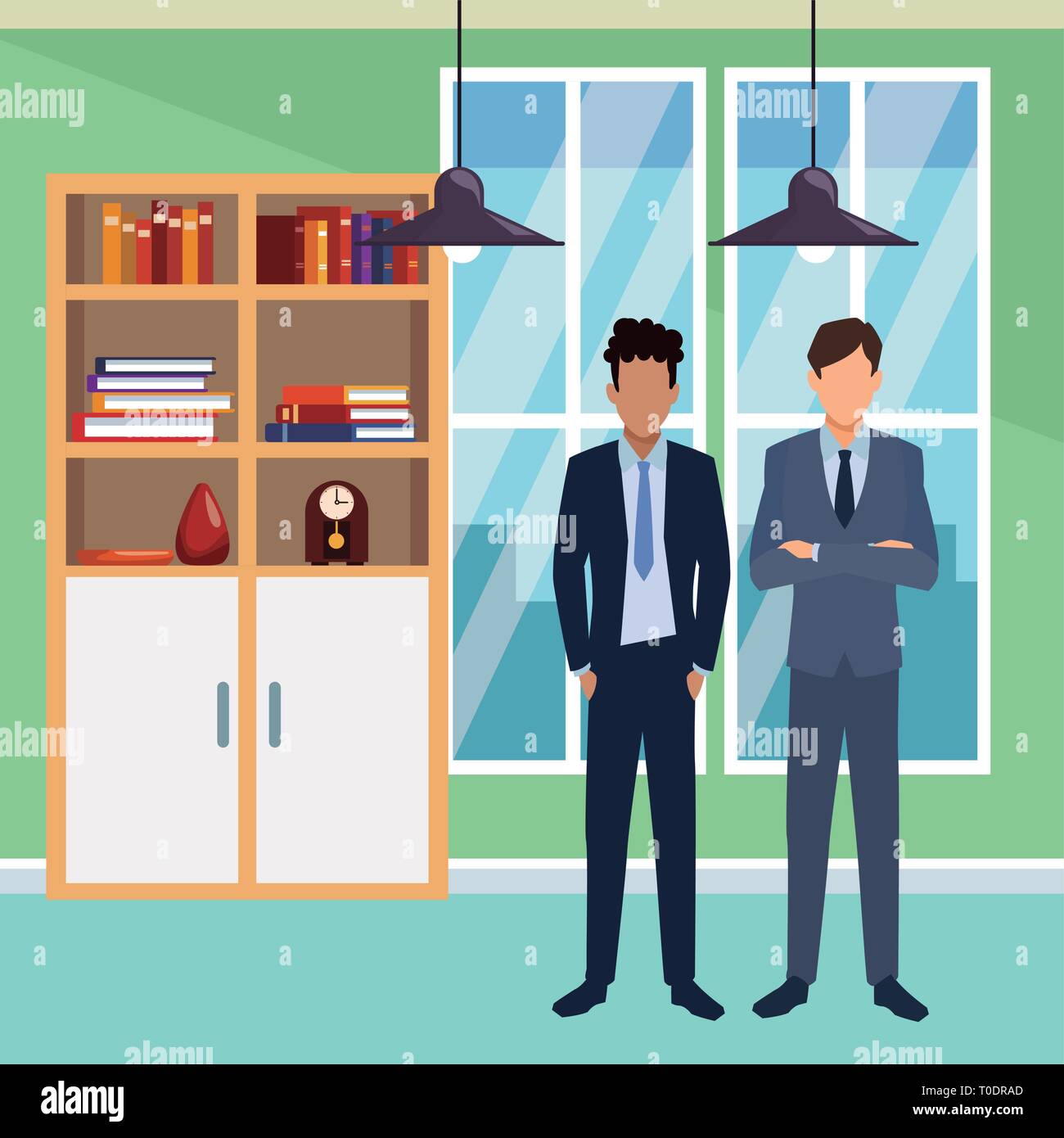 executive business cartoon Stock Vector Image & Art - Alamy