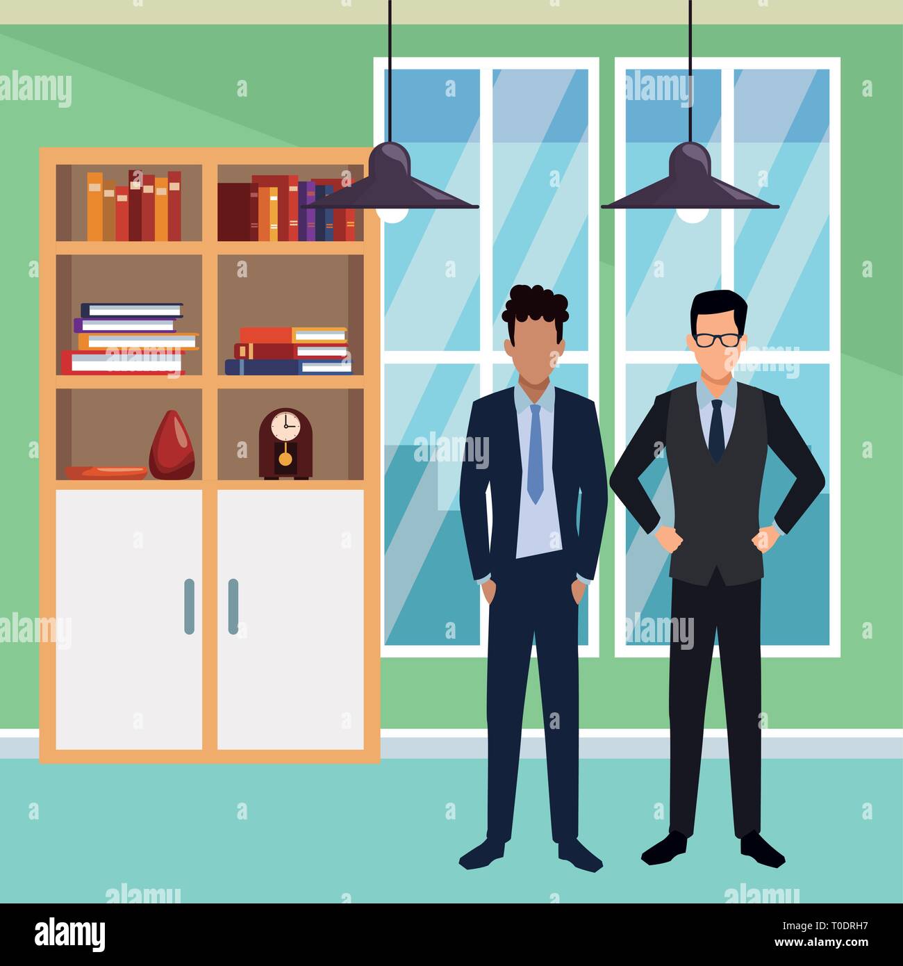 executive business cartoon Stock Vector Image & Art - Alamy