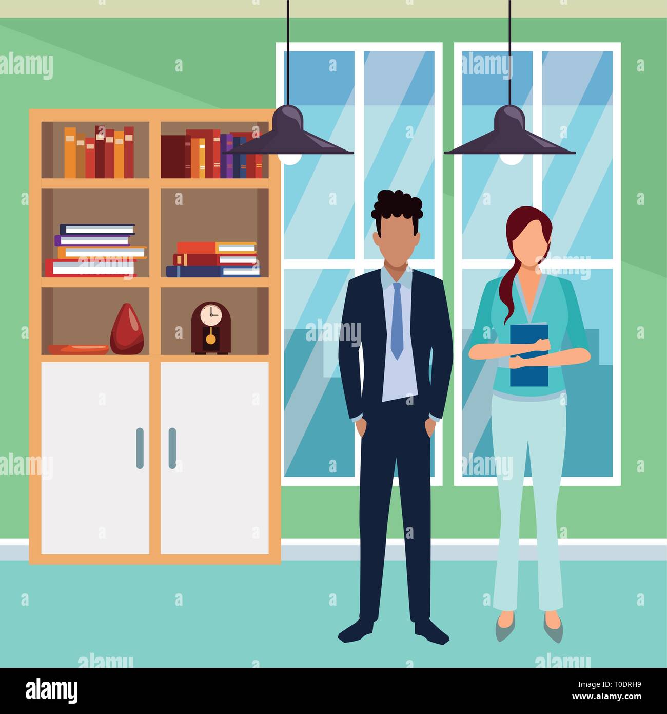 executive business cartoon Stock Vector Image & Art - Alamy