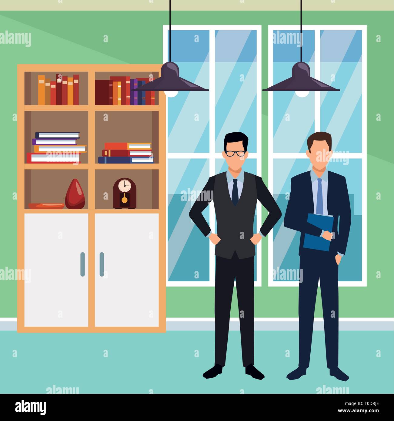 executive business cartoon Stock Vector Image & Art - Alamy