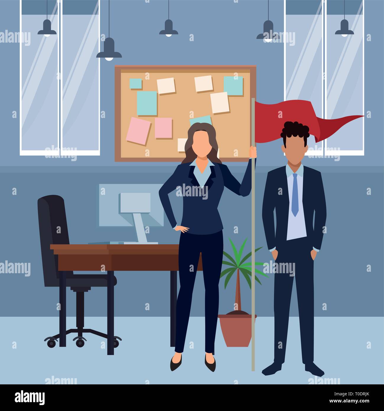 executive business cartoon Stock Vector Image & Art - Alamy