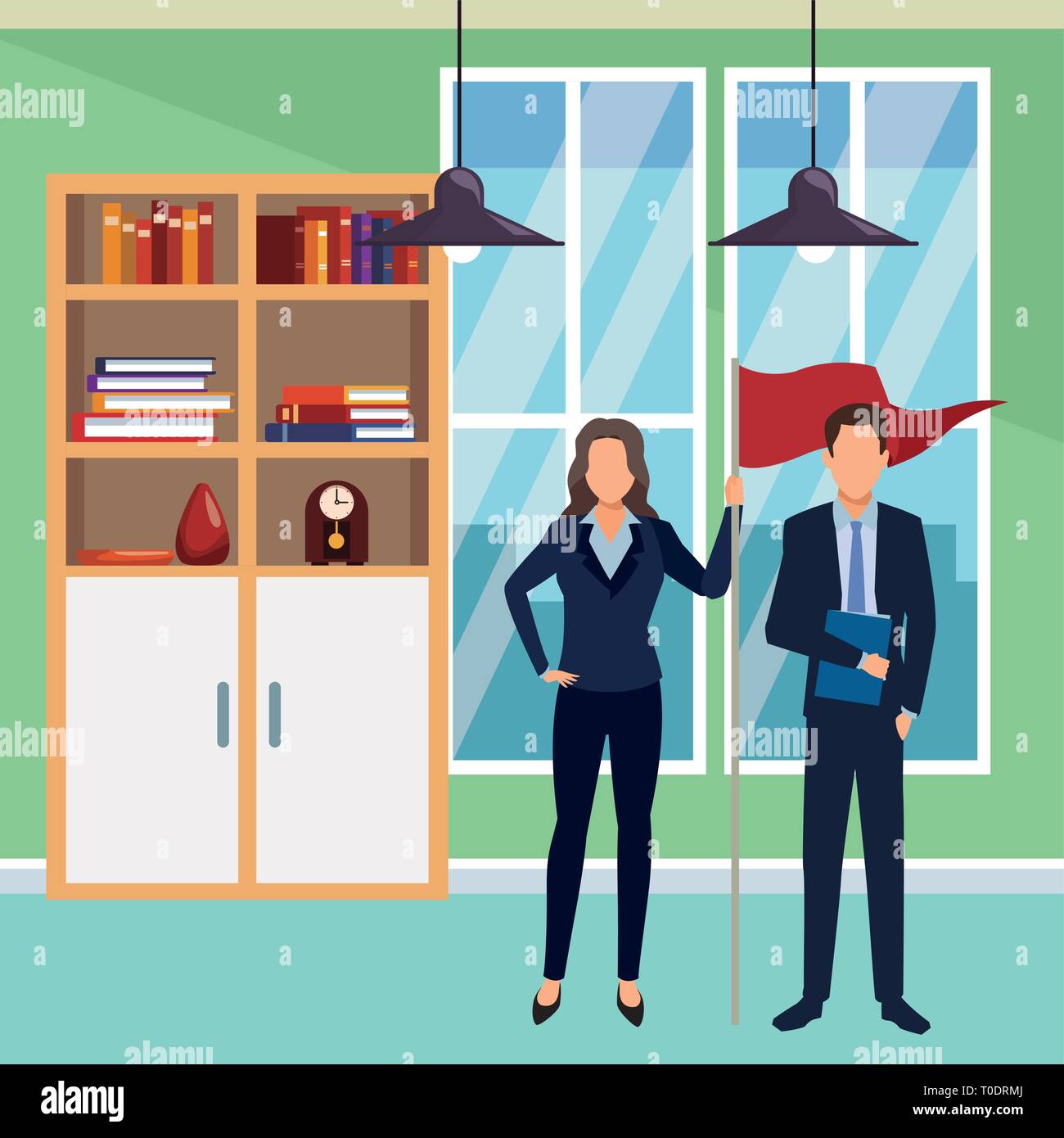 executive business cartoon Stock Vector Image & Art - Alamy