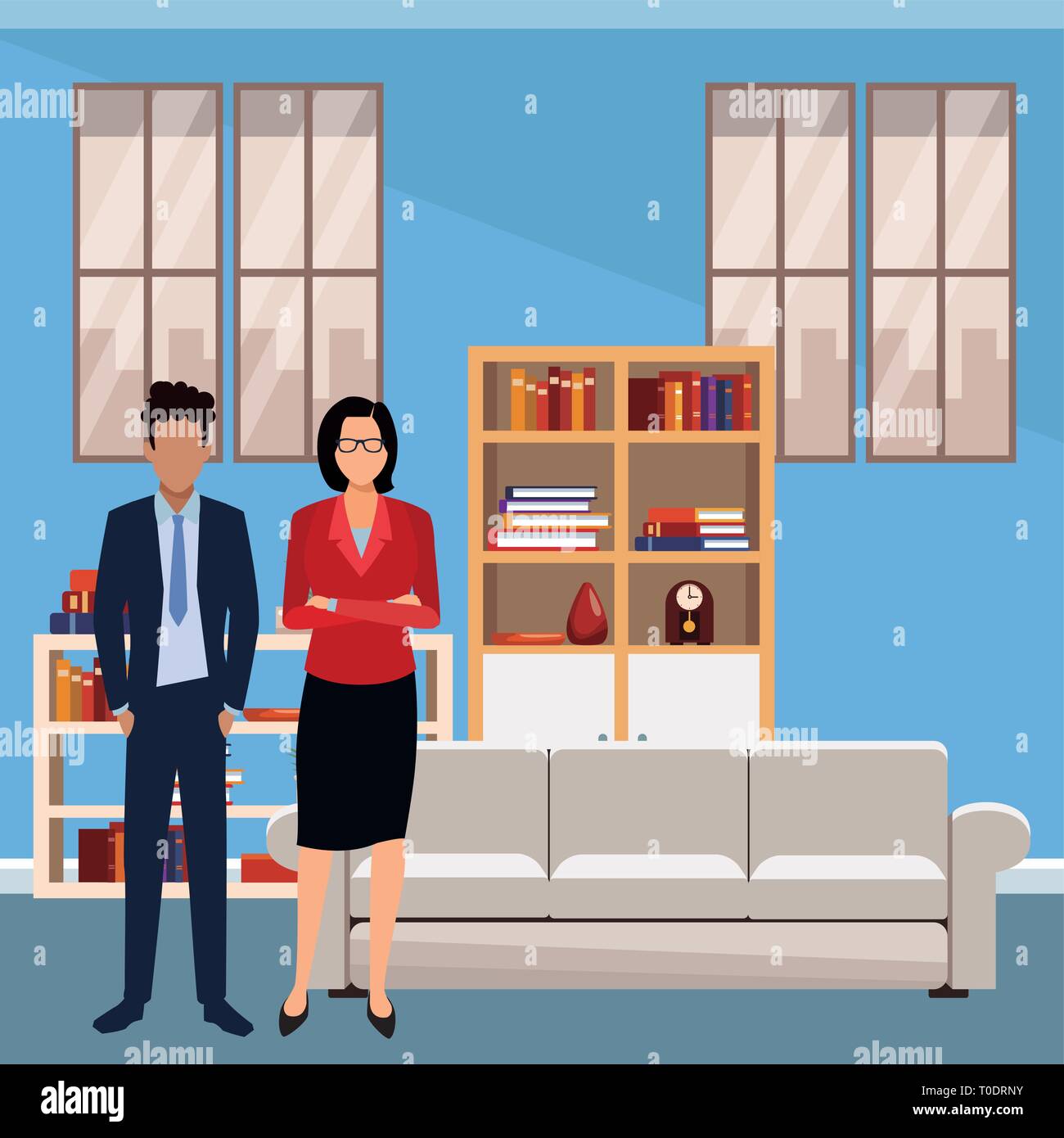 executive business cartoon Stock Vector Image & Art - Alamy