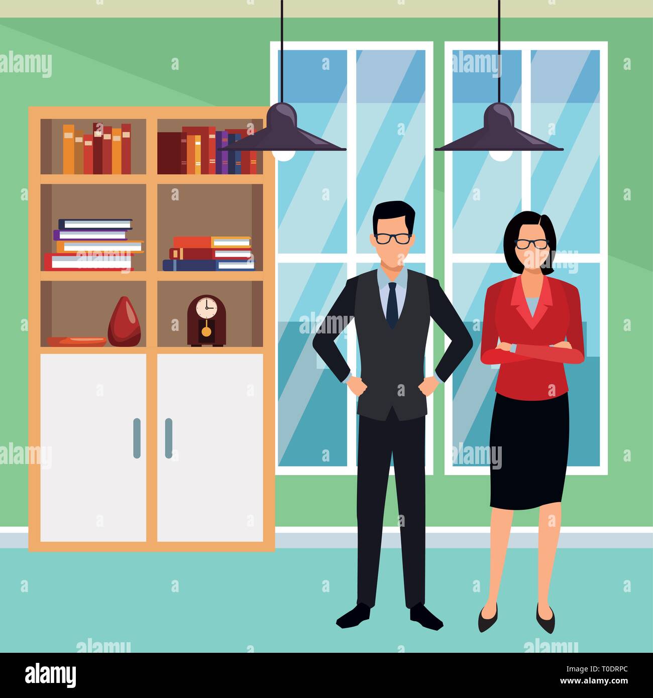 executive business cartoon Stock Vector Image & Art - Alamy