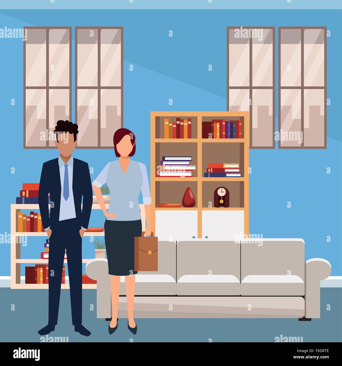 executive business cartoon Stock Vector Image & Art - Alamy