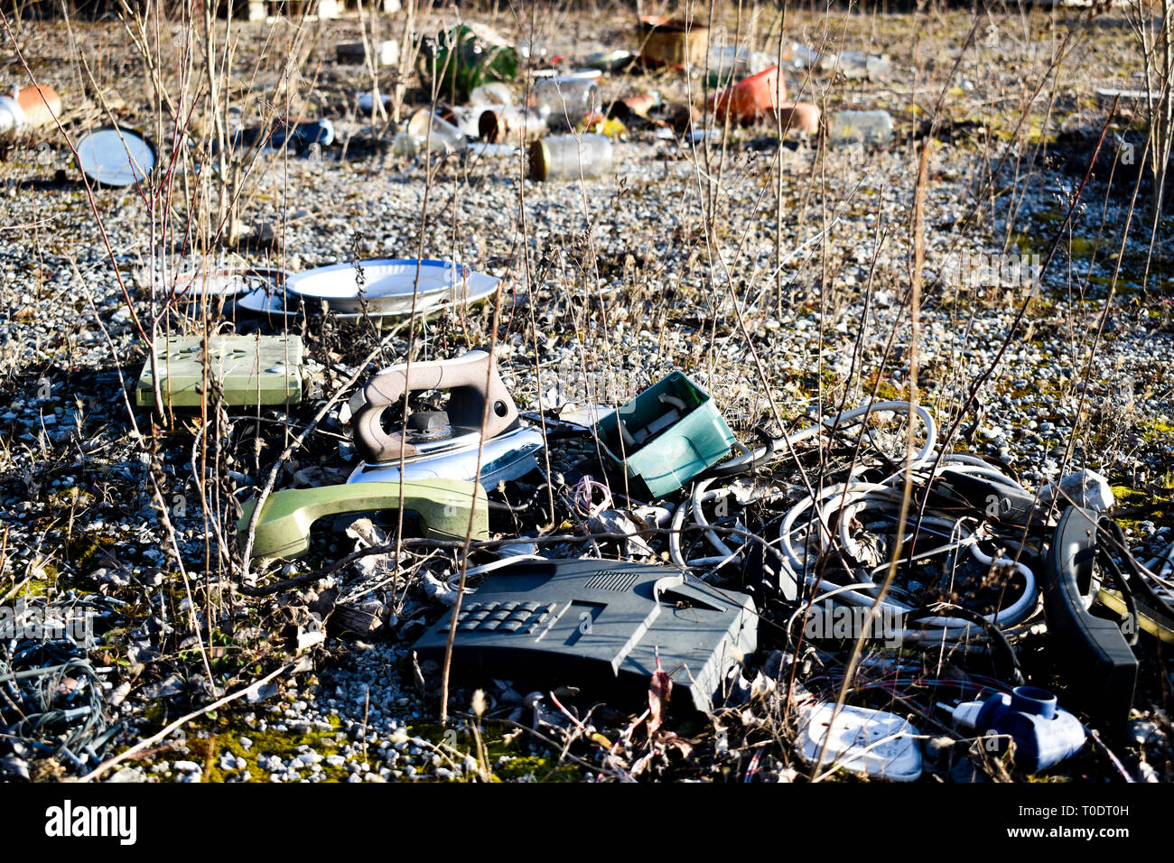 Waste ground weeds hi-res stock photography and images - Alamy
