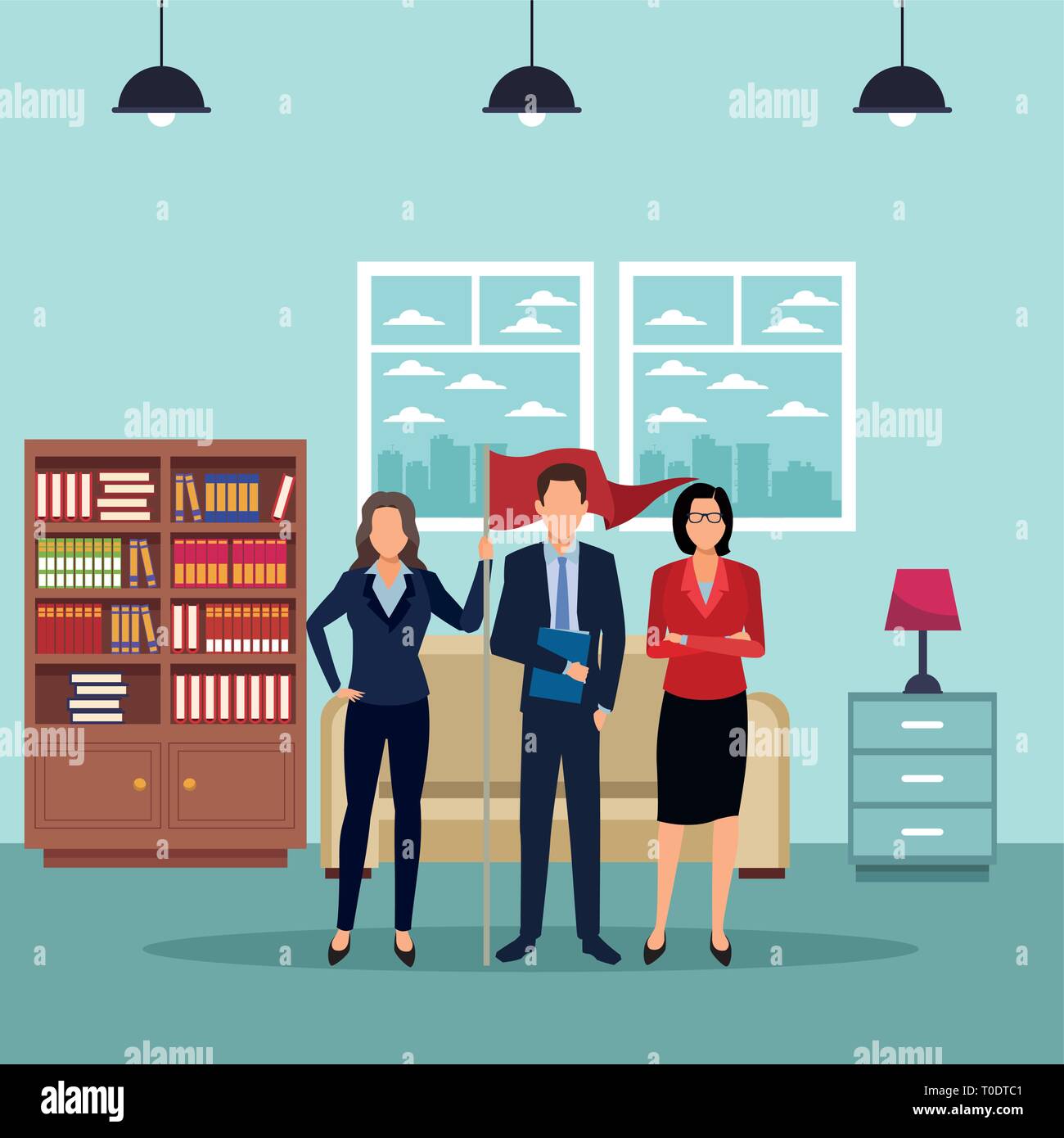 executive business cartoon Stock Vector Image & Art - Alamy