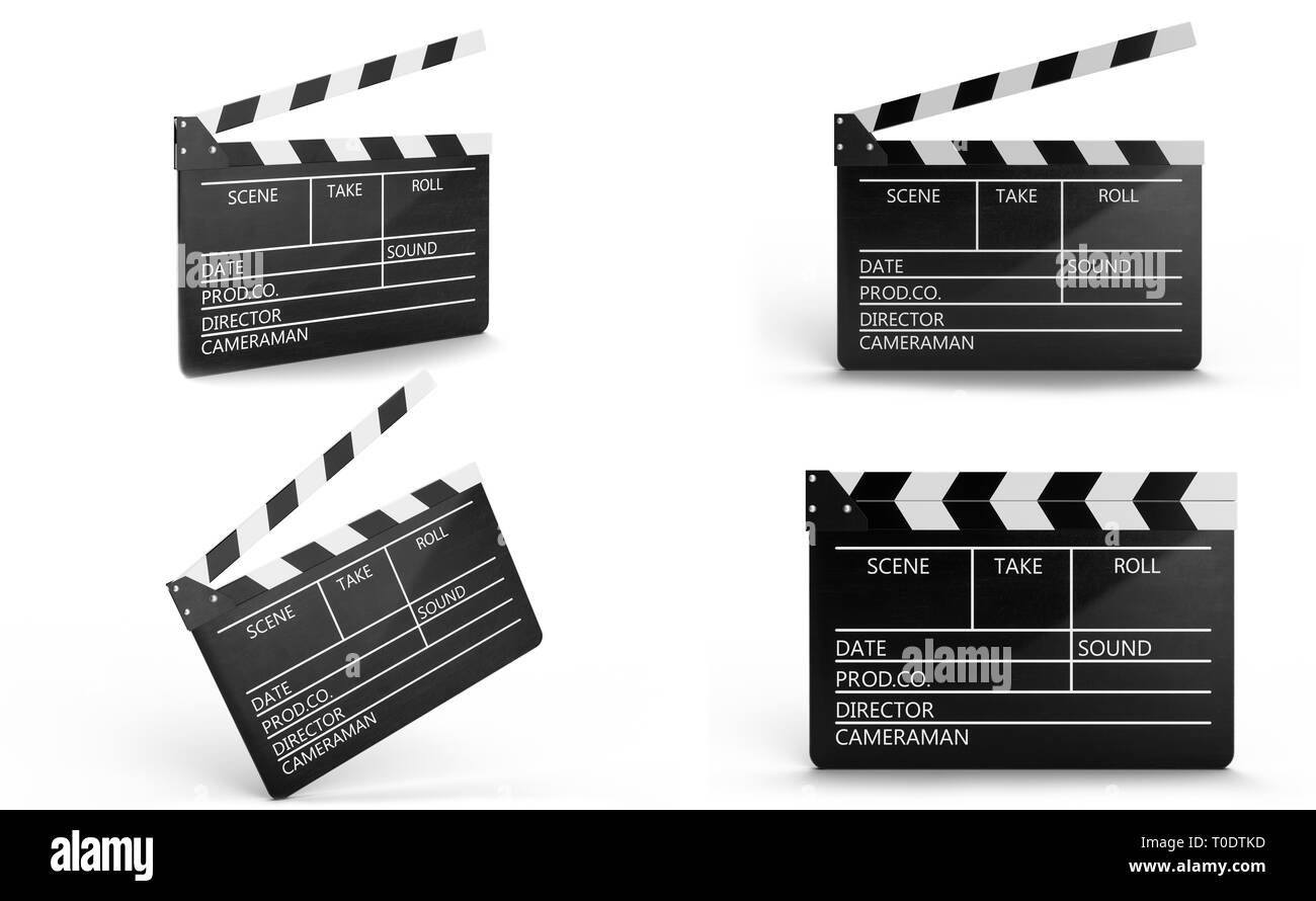 Clapper board clap board film set hi-res stock photography and images ...