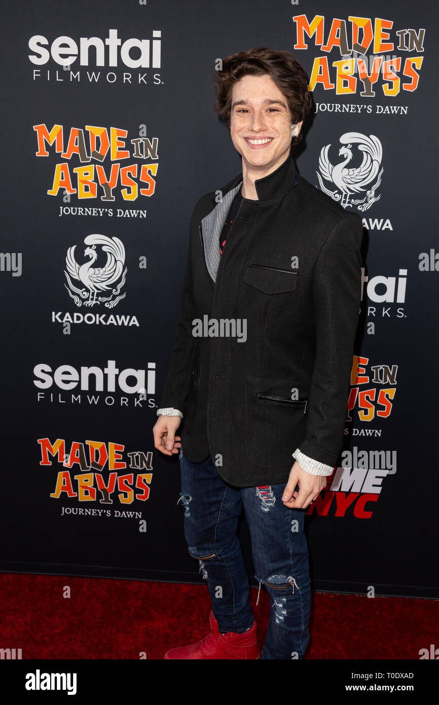 Los Angeles, USA. 15 March, 2019. Chester Rushing III arrives at ...