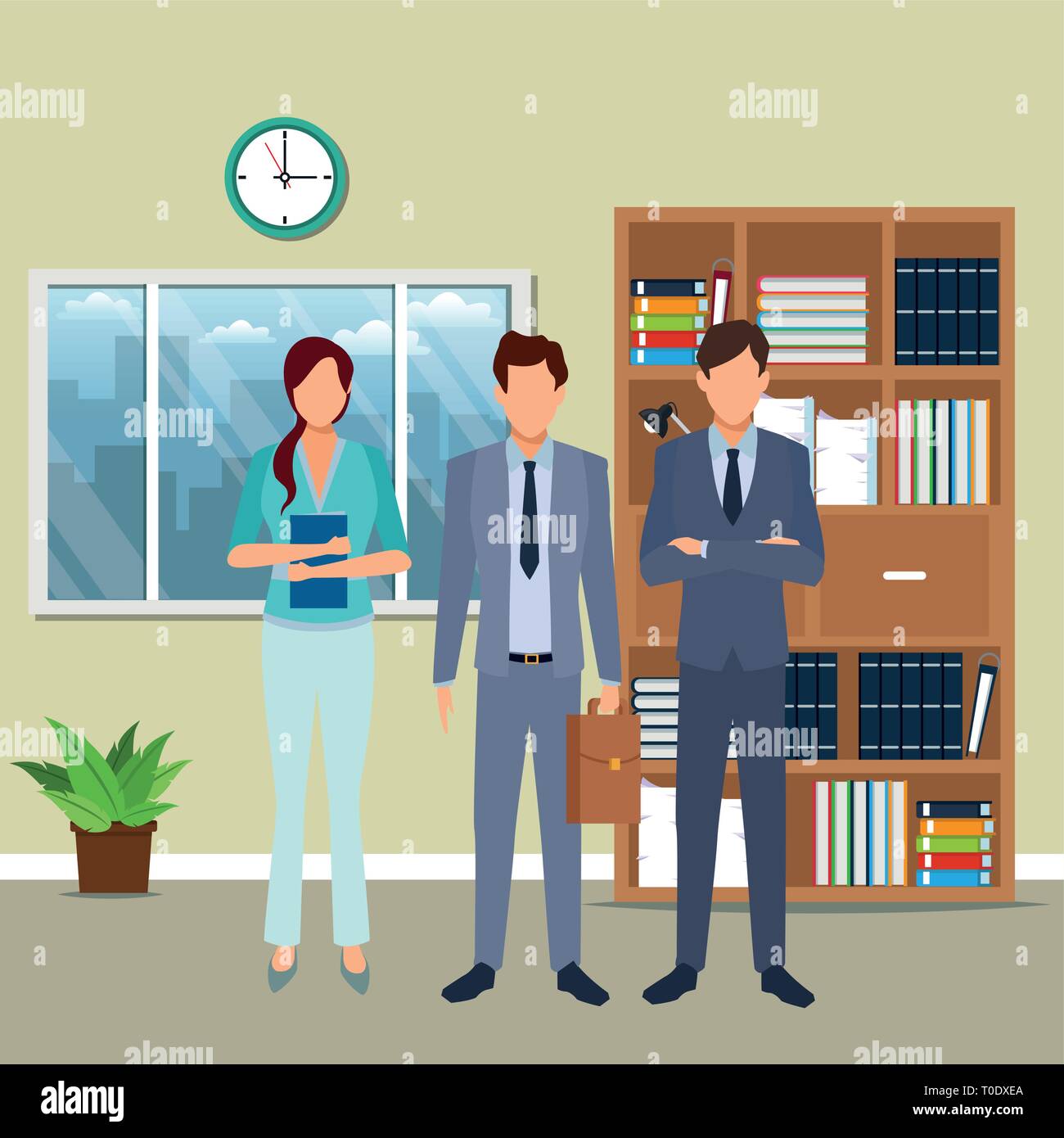 executive business cartoon Stock Vector Image & Art - Alamy