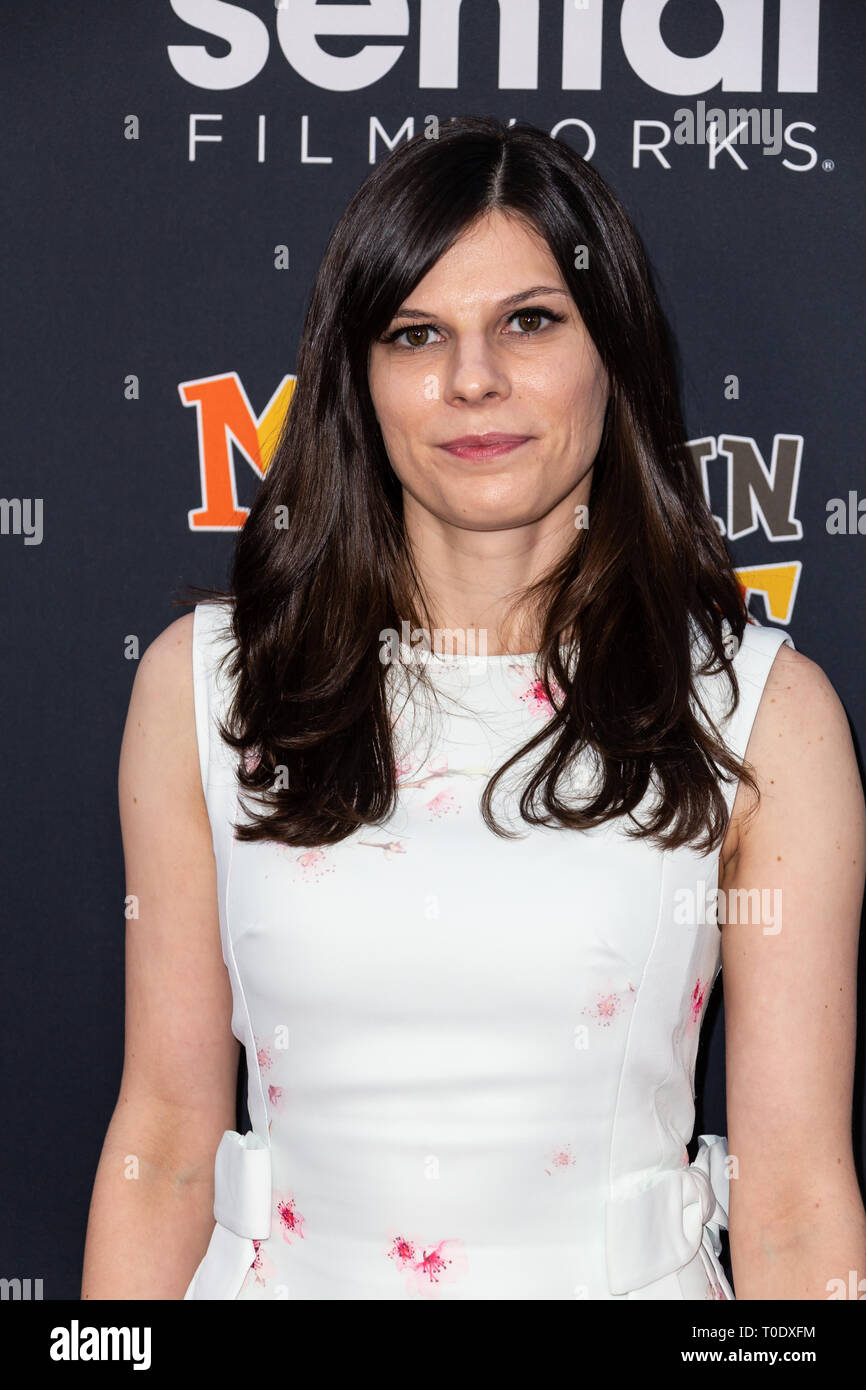 Los Angeles, USA. 15 March, 2019. Kimberly Miller arrives at premiere ...