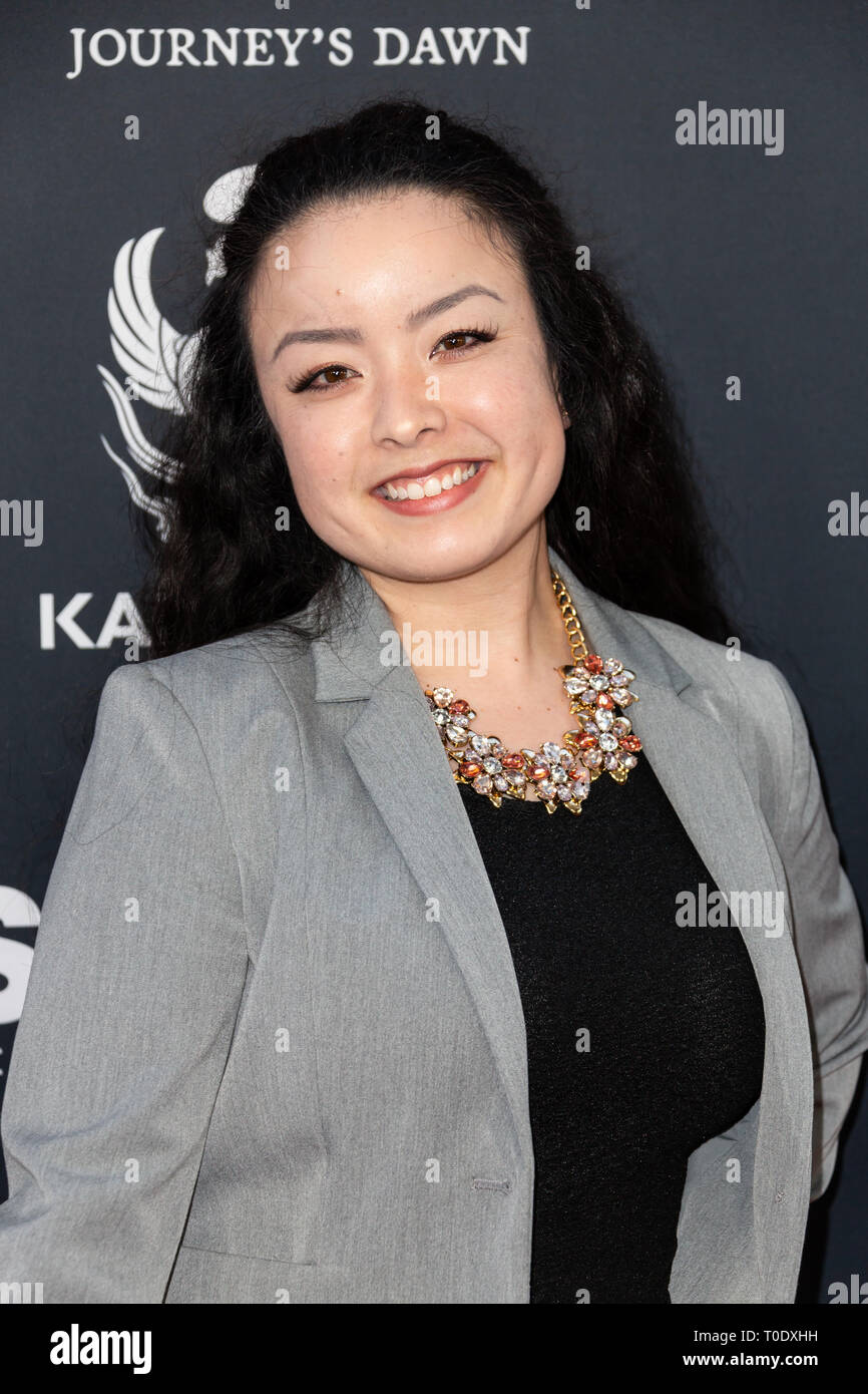 Los Angeles, USA. 15 March, 2019. Alice Nakata arrives at premiere ...