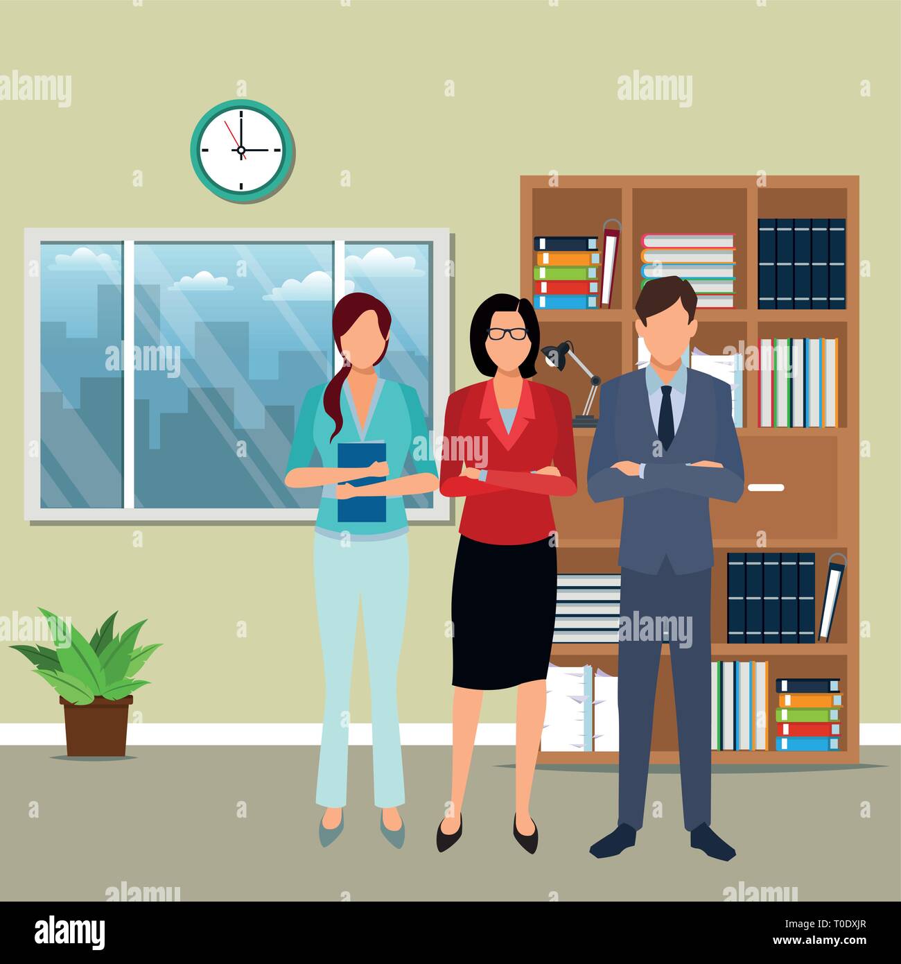 executive business cartoon Stock Vector Image & Art - Alamy