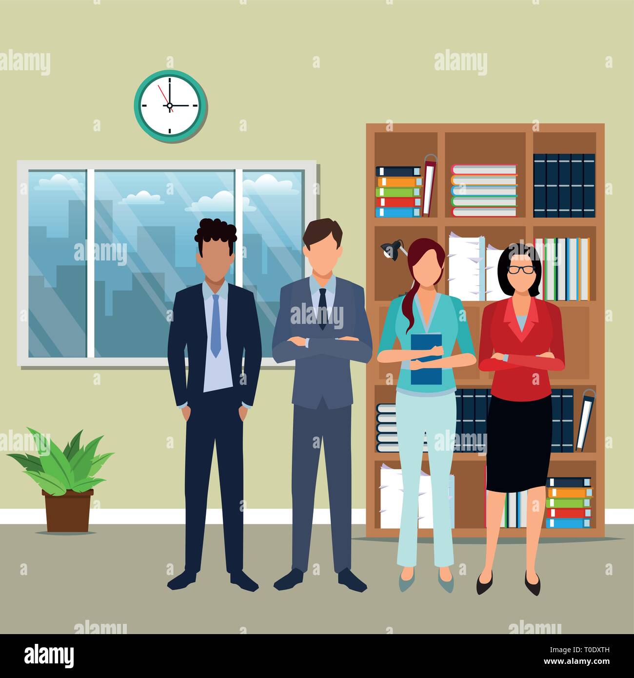 executive business cartoon Stock Vector Image & Art - Alamy