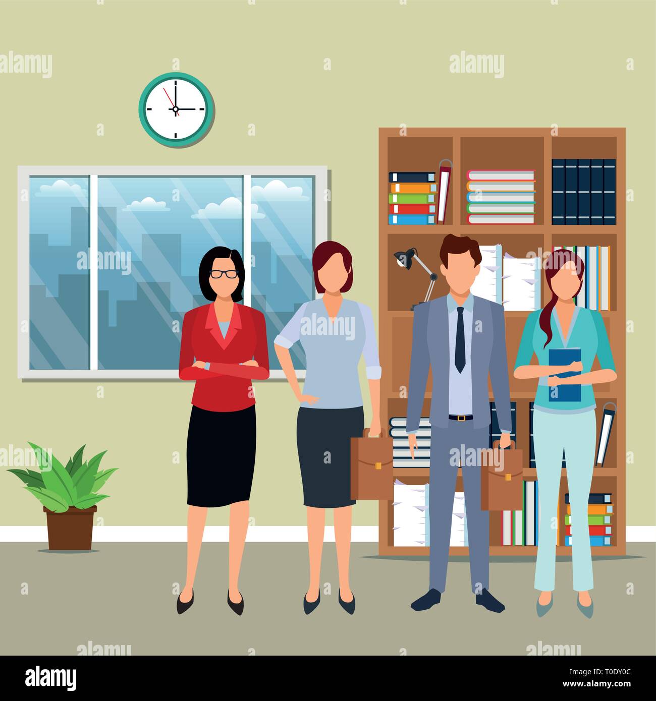 executive business cartoon Stock Vector Image & Art - Alamy