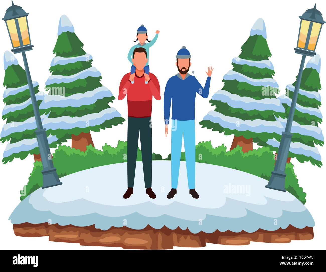 men and child avatar Stock Vector Image & Art - Alamy