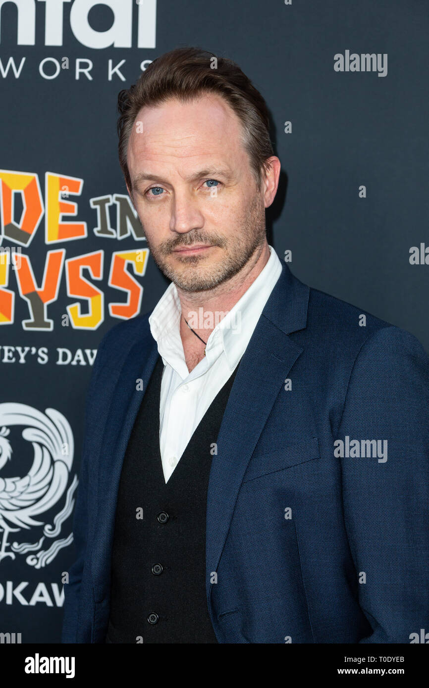 Los Angeles, USA. 15 March, 2019. Steven Huff arrives at premiere event ...