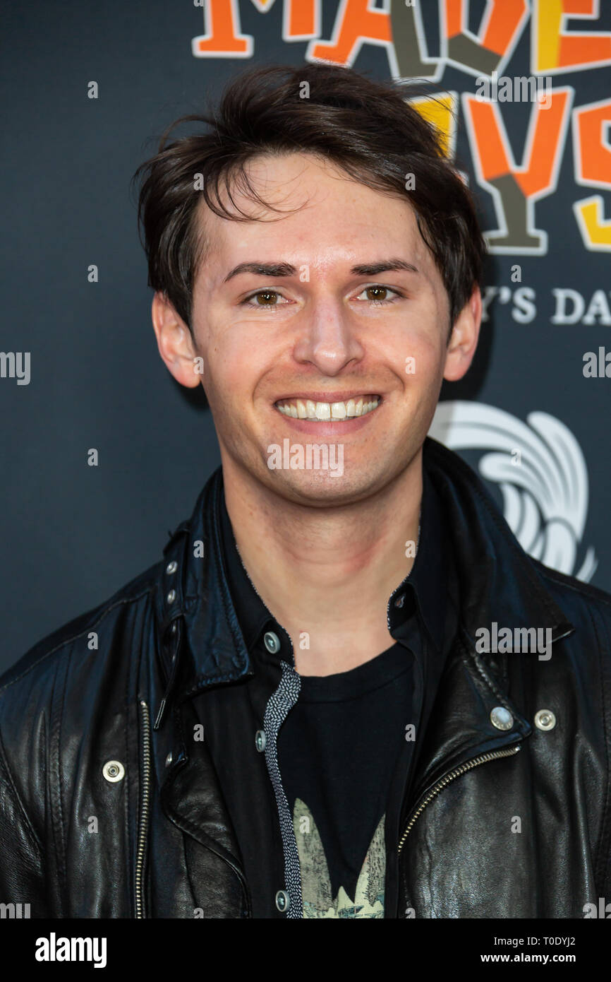 Los Angeles, USA. 15 March, 2019. Jacob Jung arrives at premiere event ...