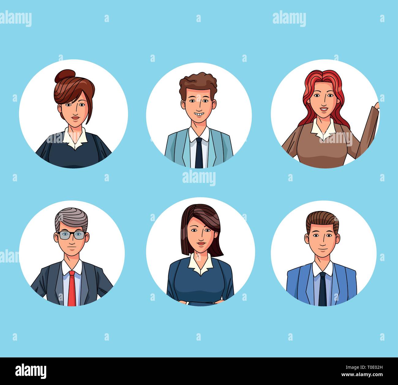 Business people characters Stock Vector Image & Art - Alamy