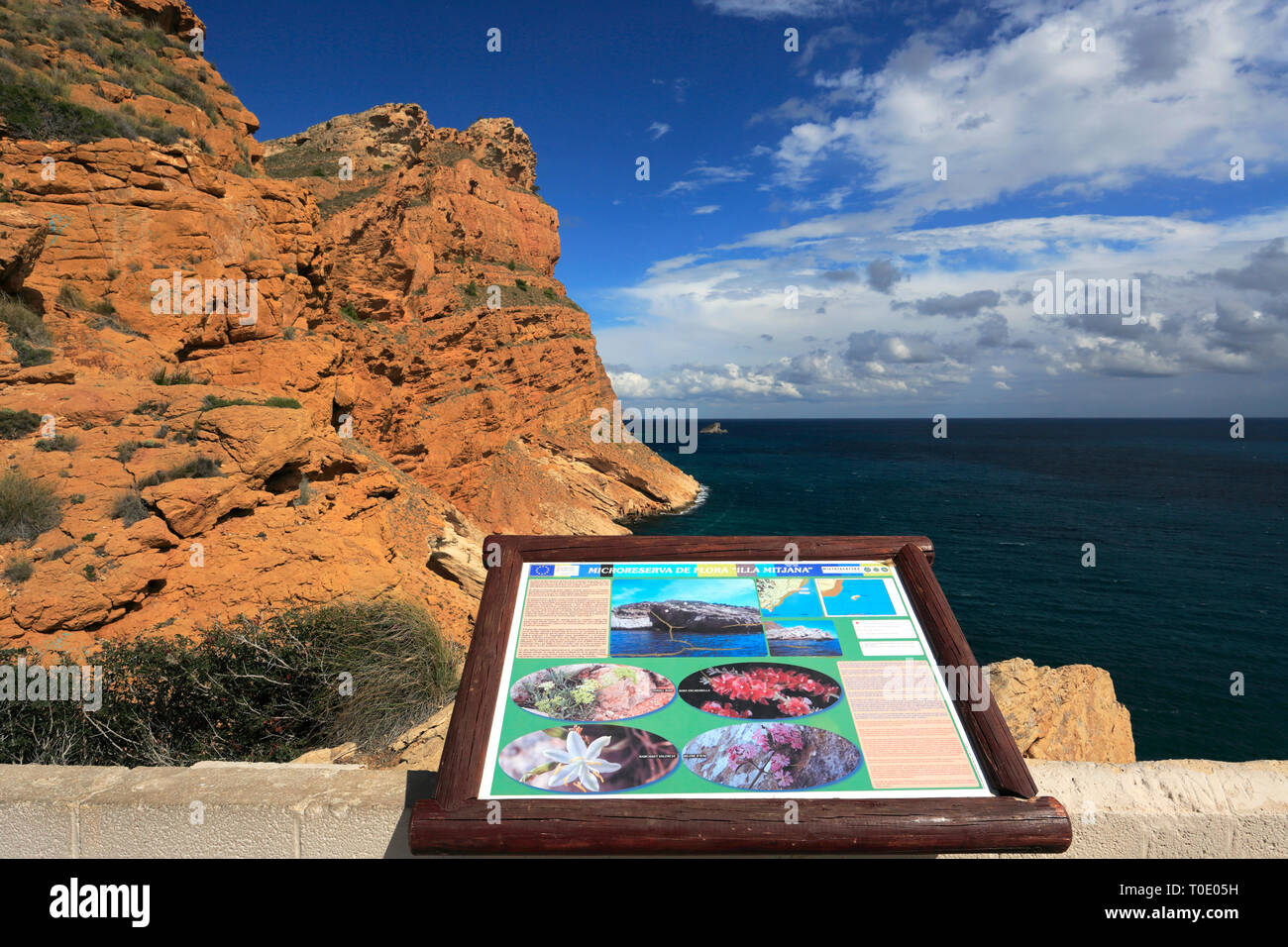 Benidorm mountain range hi-res stock photography and images - Alamy
