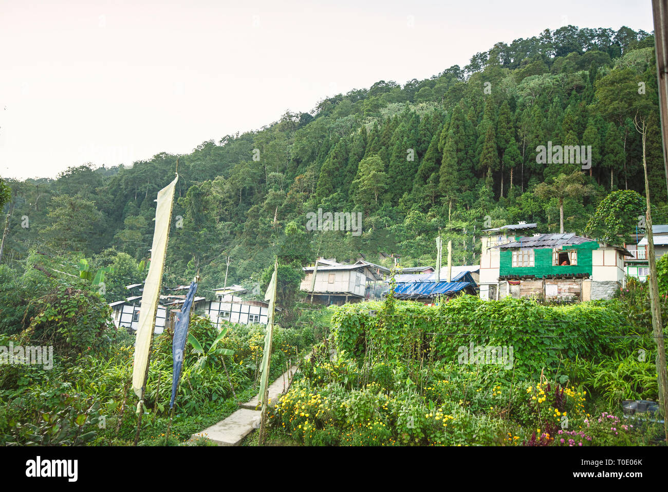 Sikkim village hi-res stock photography and images - Alamy