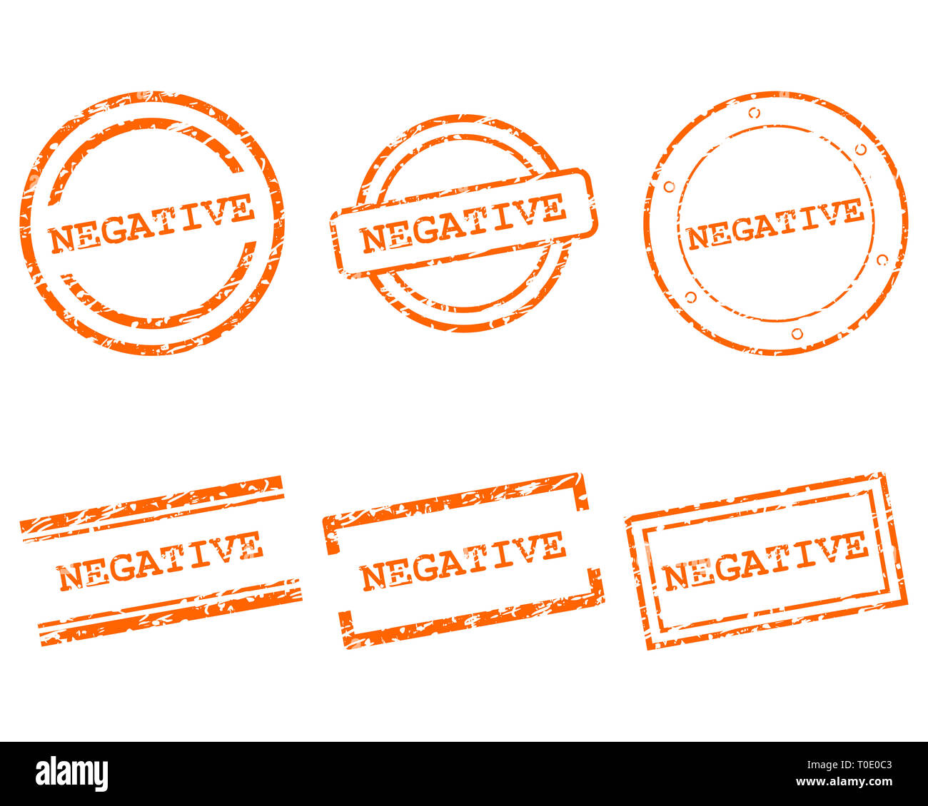 Negative seal hi-res stock photography and images - Alamy