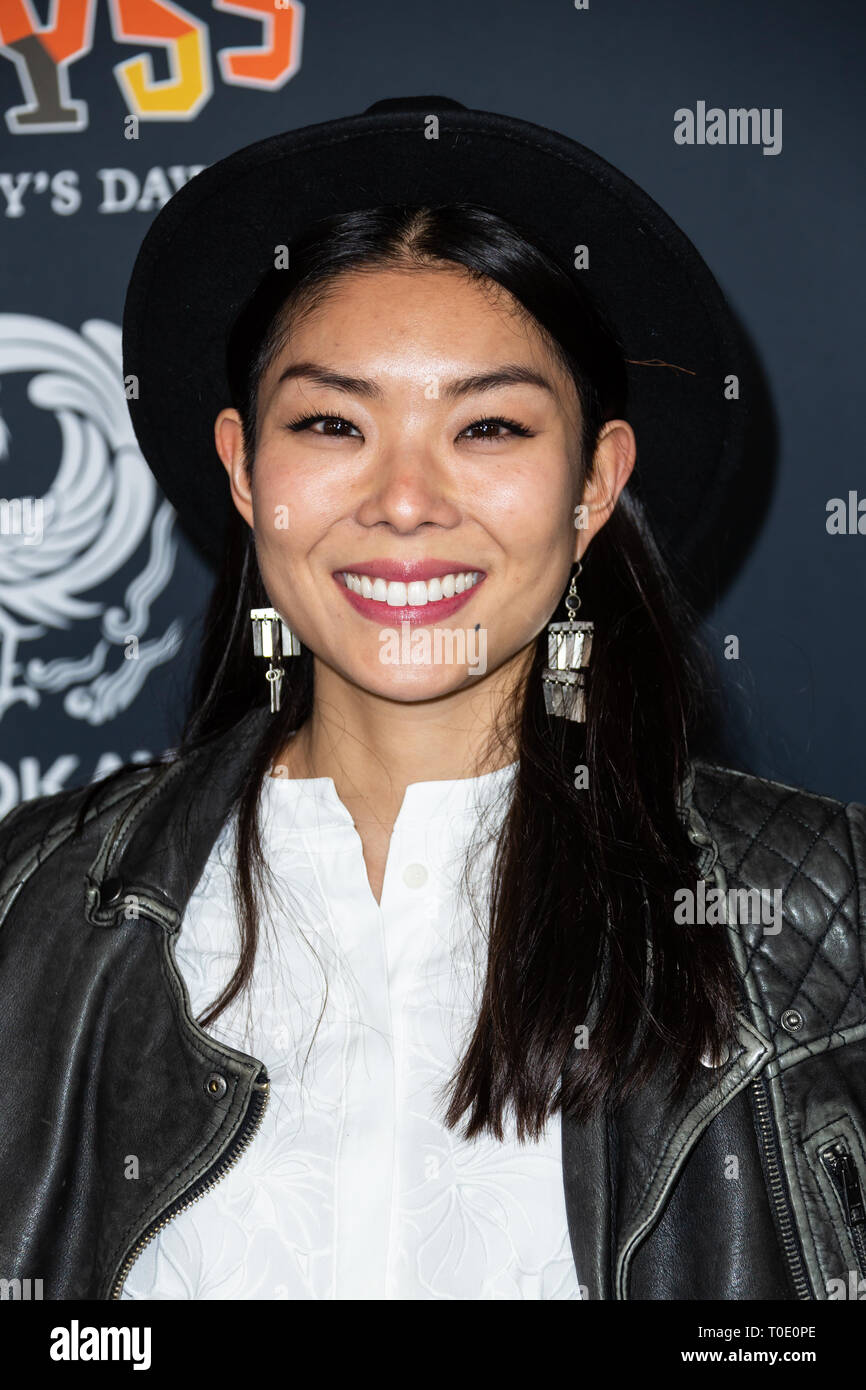 Los Angeles, USA. 15 March, 2019. Masumi arrives at premiere event of ...