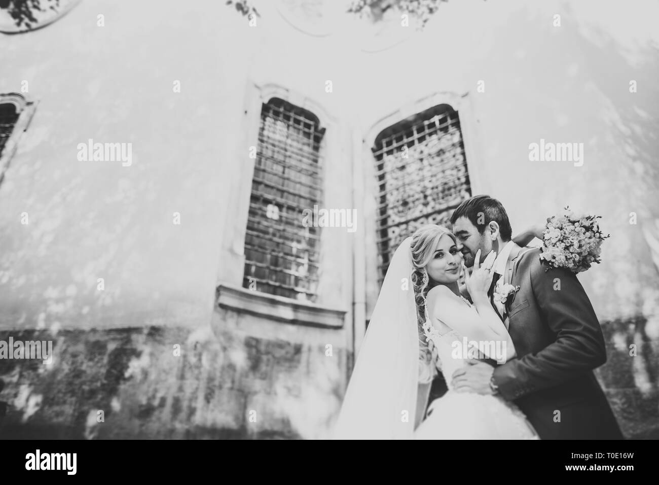 Young bride old groom hi-res stock photography and images - Alamy