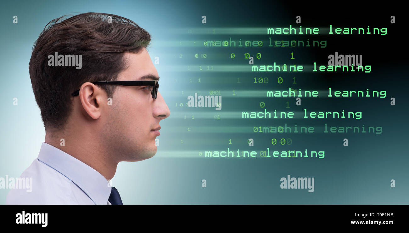 Cognitive computing and machine learning concept Stock Photo - Alamy